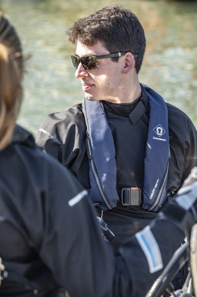 Crewsaver Crewfit 165N Sport Manual Life Jacket - Navy - Marine ...