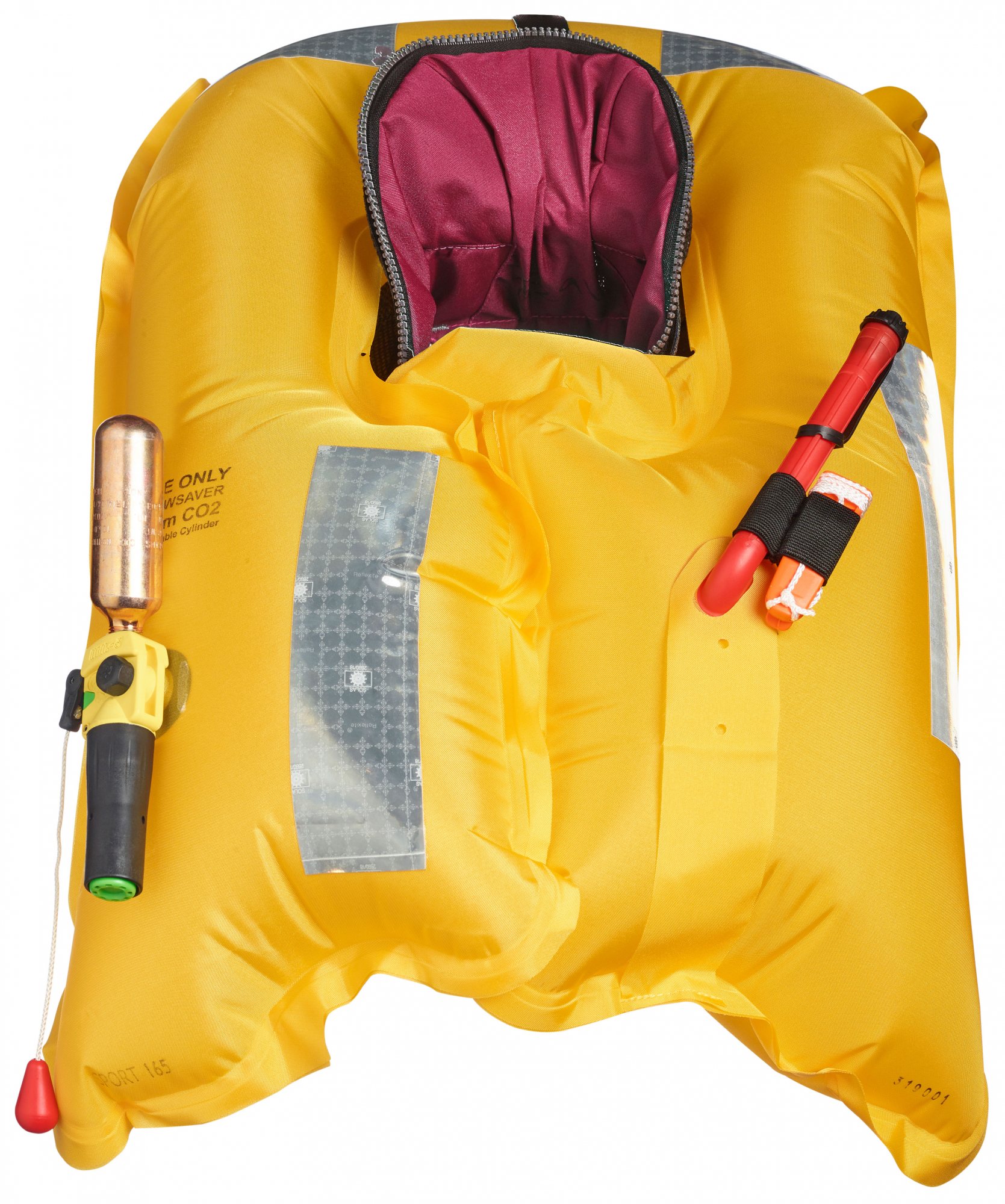 Crewsaver Crewfit 165N Sport Automatic Harness Life Jacket - Red ...