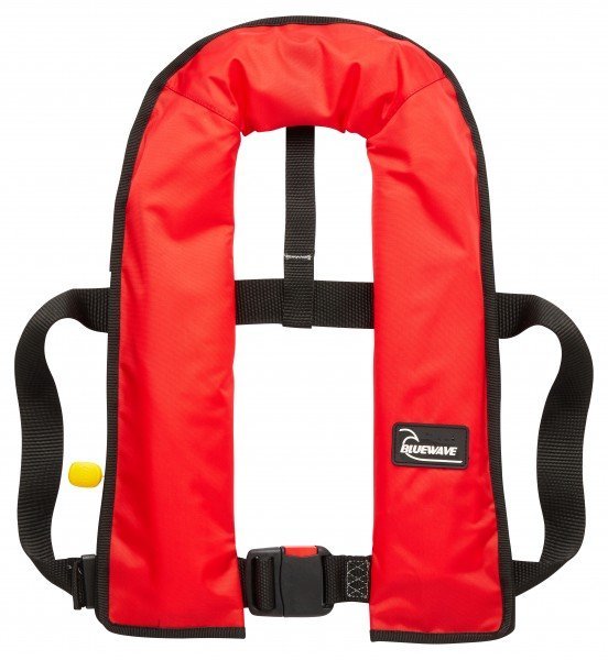 Bluewave 150N Red Manual 'Pull Cord to Inflate' Gas Lifejacket - Grade ...
