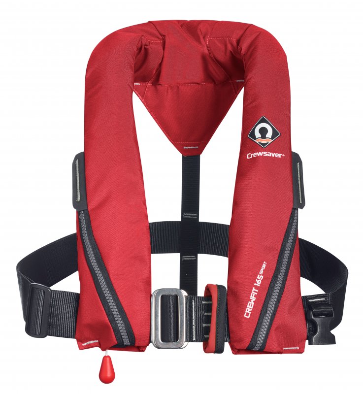 Set Of Four Red Crewsaver Crewfit Sport Harness 165N With Service Kit ...